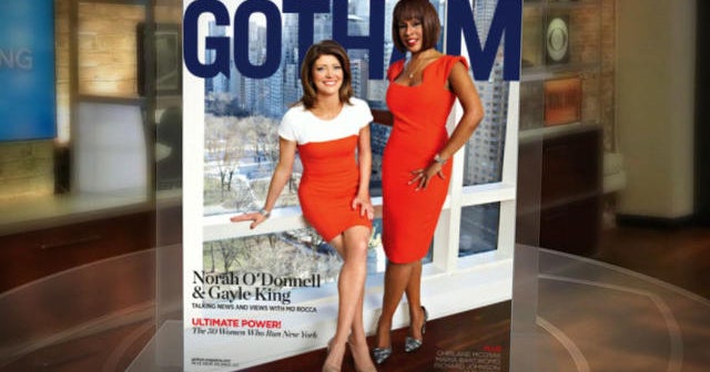 Gayle King, Norah O'Donnell grace Gotham magazine cover - CBS News