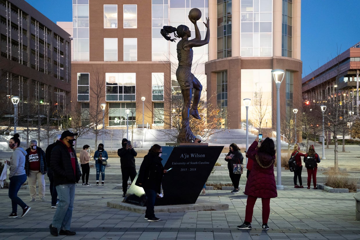 WNBA star A'ja Wilson on speaking her truth and giving back to the next ...