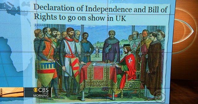 Headlines at 8:30: Declaration of Independence and Bill of Rights goes ...