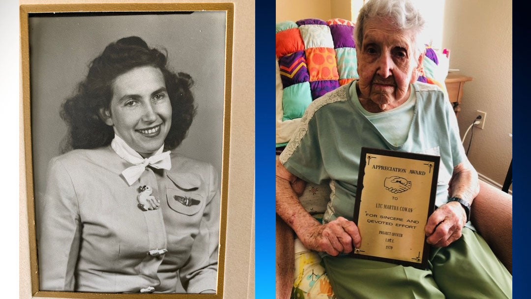 100-Year-Old North Texan, World War II Pilot Martha Cowan Celebrates ...