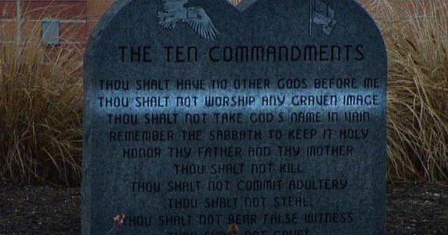 The Ten Commandments - CBS News