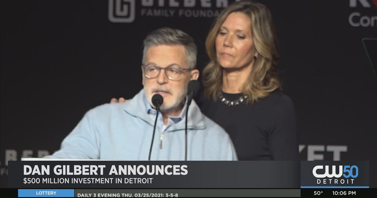 Dan Gilbert Announces $500 Million Investment In Detroit, With $15 ...