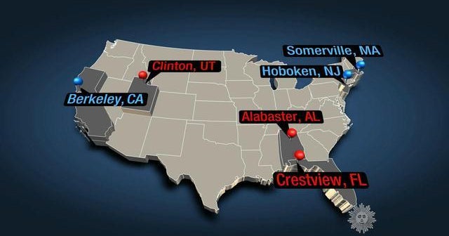 The most politically-polarized cities in America - CBS News