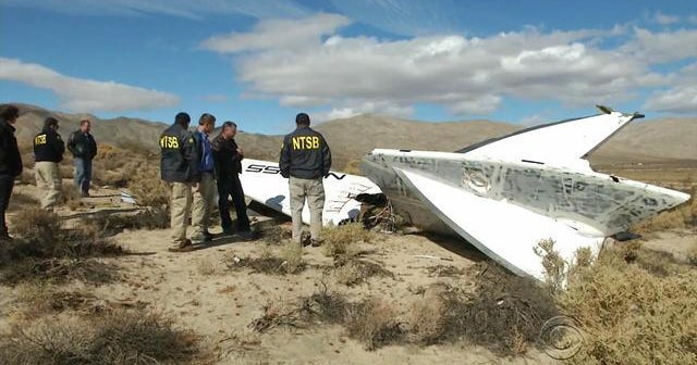 More details of Virgin Galactic crash released - CBS News