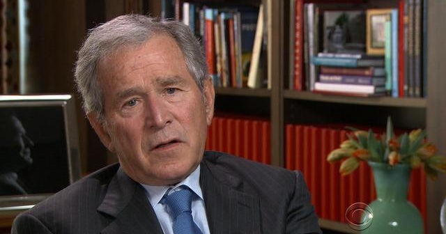 George W. Bush on Saddam Hussein's defiance - CBS News