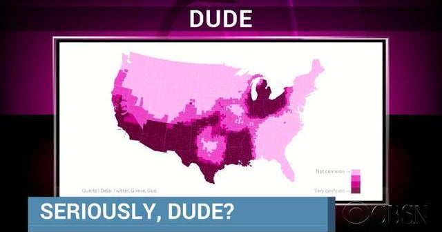 The "dude" map - CBS News