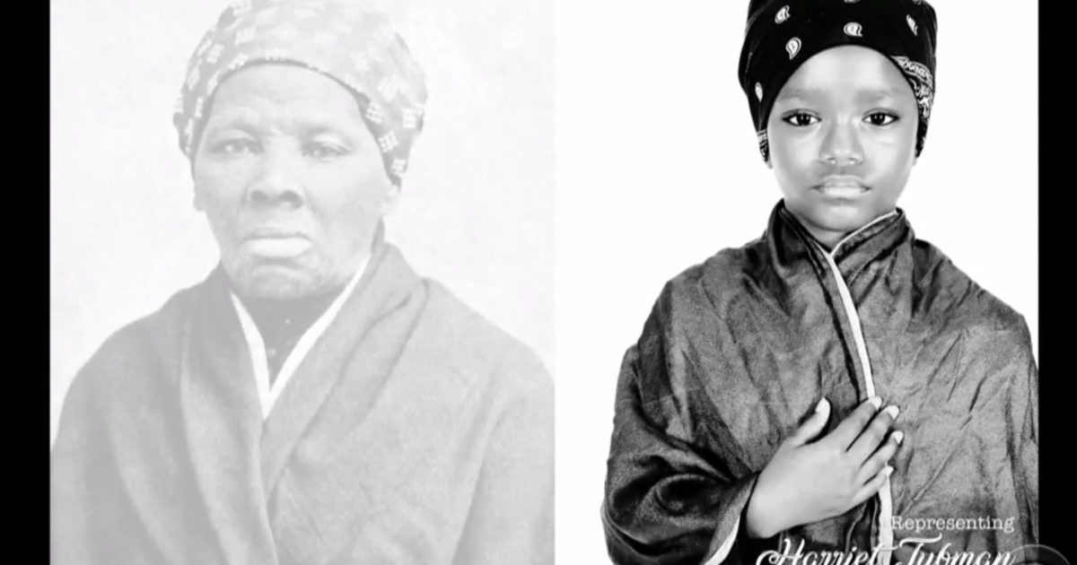 Photo shoot teaches kids about civil rights leaders - CBS News