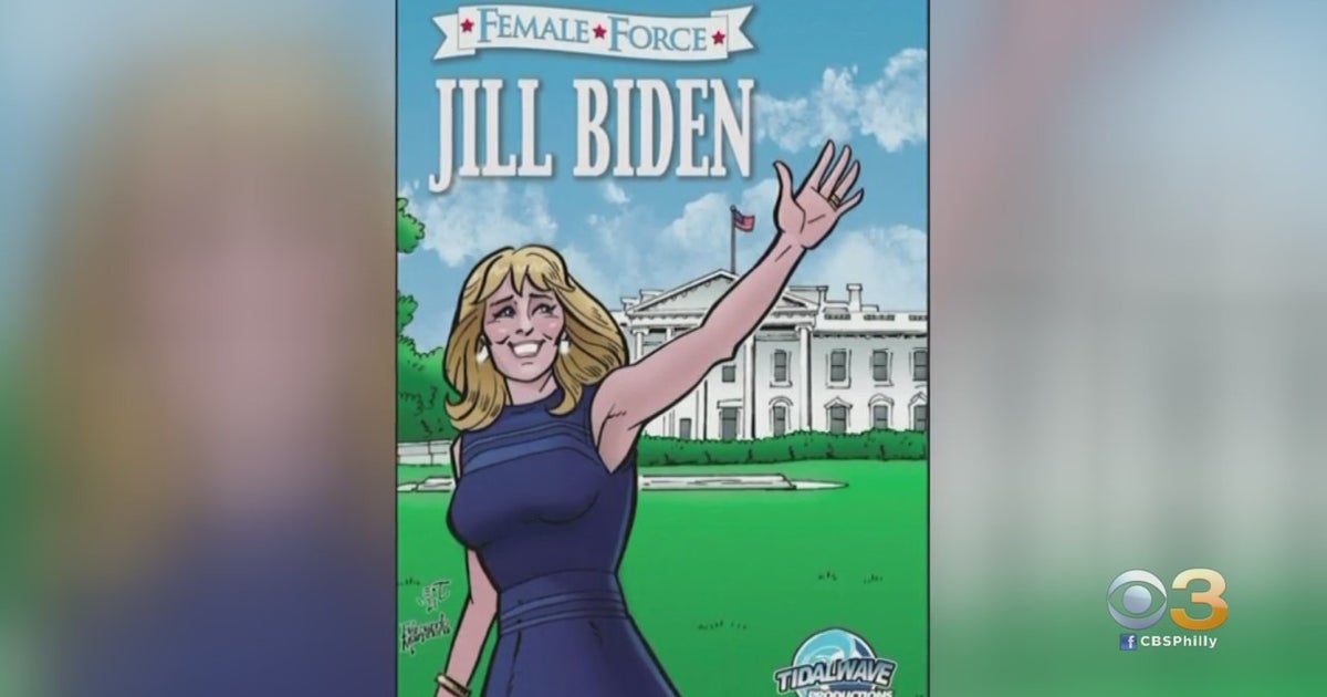 First Lady Dr. Jill Biden Part Of 'Female Force' Comic Series - CBS Chicago