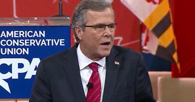 All eyes on Jeb Bush at the CPAC - CBS News