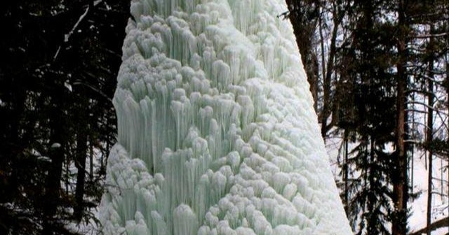 Deep freeze creates beautiful scenery - CBS News