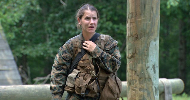 "Making myself a better Marine" - CBS News