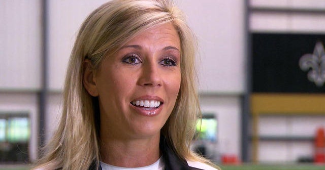 Reports: NFL hires first full-time female referee - CBS News
