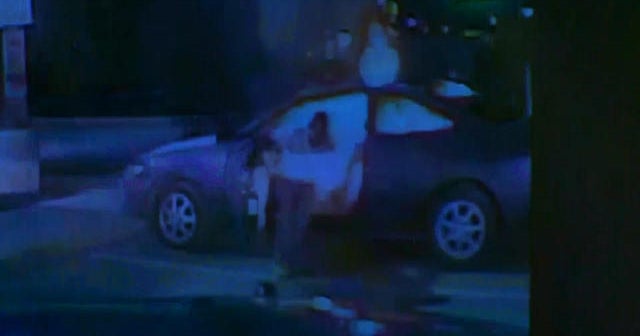 Dramatic car explosion caught on video - CBS News