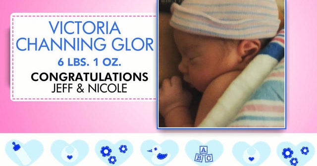 CBSN's Jeff Glor and wife Nicole welcome baby Victoria! - CBS News