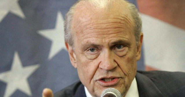 Former U.S. Senator Fred Thompson has died - CBS News