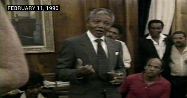 This Day In History: Nelson Mandela is released from jail - CBS News