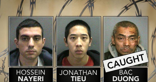 1 of 3 escaped California inmates captured - CBS News
