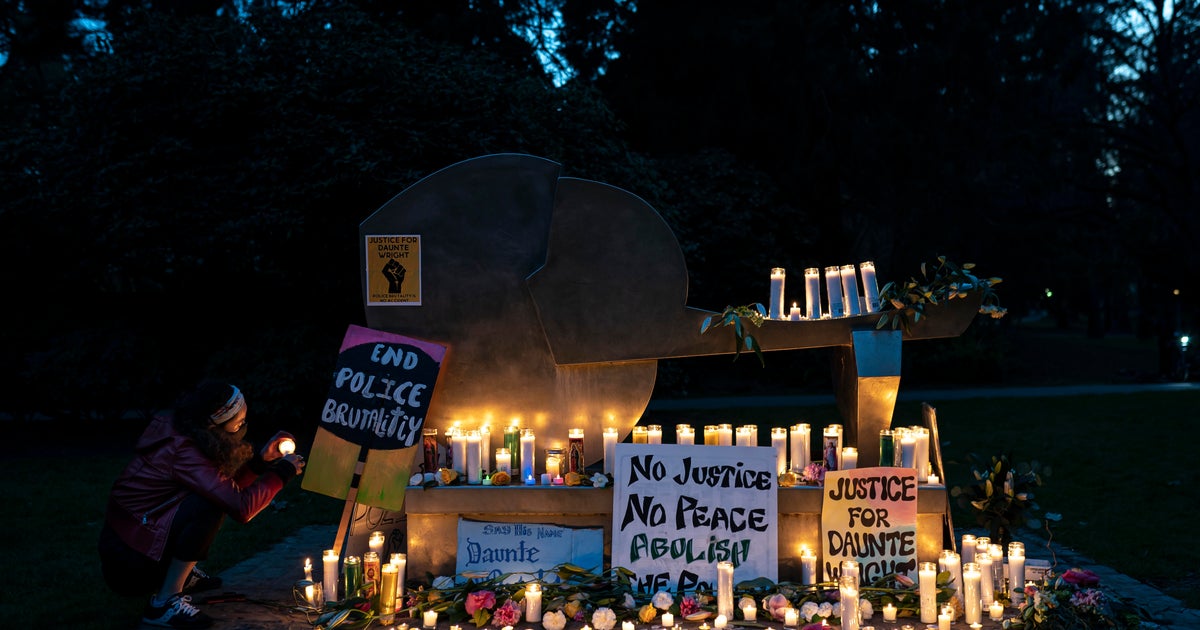 Chyna Whitaker, the mother of Daunte Wright's son: "I just want justice ...