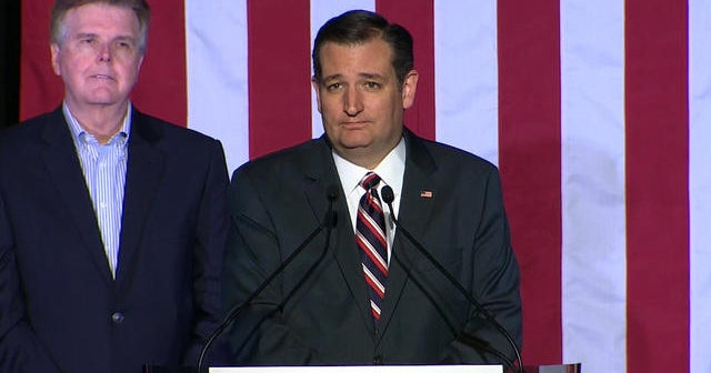 Full Video: Cruz addresses supporters in Texas - CBS News