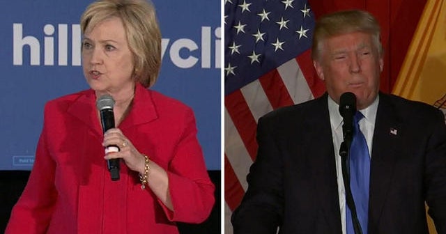 New polls show Trump and Clinton neck-and-neck - CBS News