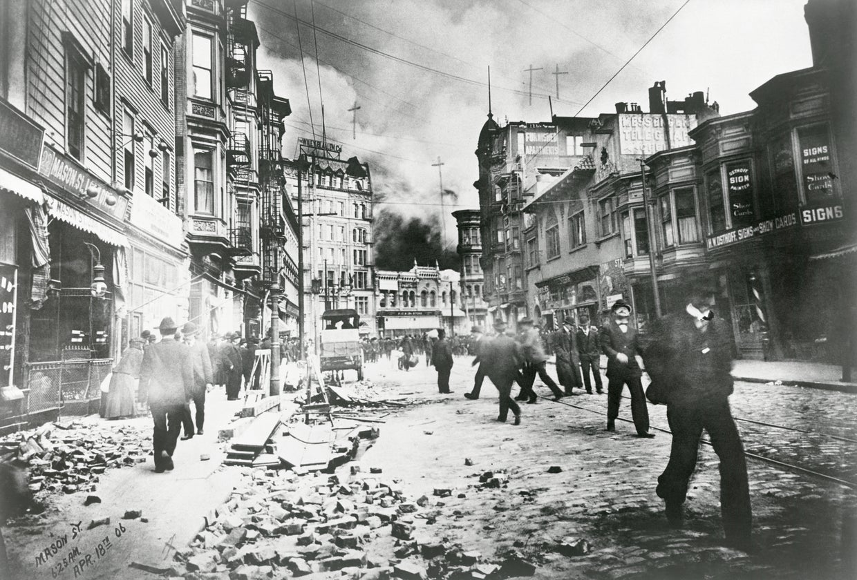 IMAGES: Historic Photos Of Damage Left By 1906 Great Quake