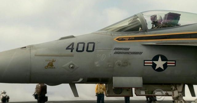 A rare look at the fight against ISIS from the Mediterranean Sea - CBS News