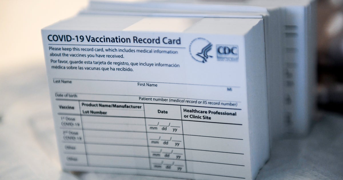 What Should You Do With COVID-19 Vaccination Card After Getting Both ...