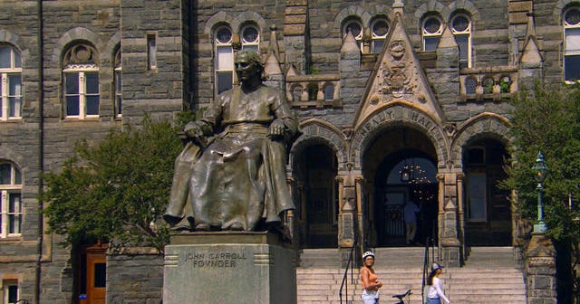 Georgetown University confronts its history with slavery - CBS News