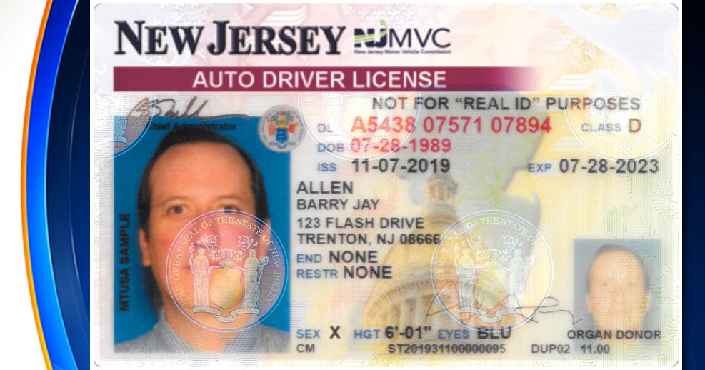 Gender 'X' Option Now Available On New Jersey Driver's Licenses And IDs ...