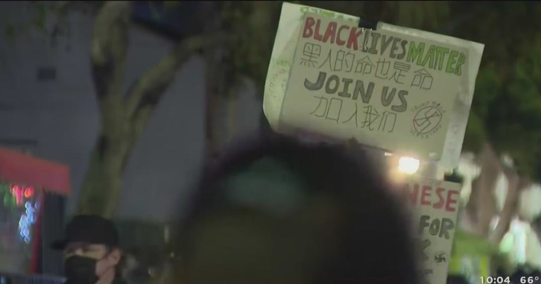 Protestors Remember Daunte Wright and Adam Toledo At A Vigil In Leimert ...