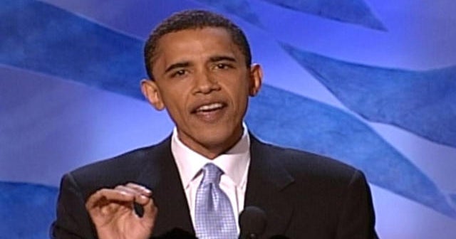 2004: Barack Obama delivers keynote speech at the DNC - CBS News