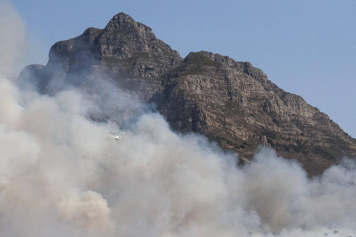 Wildfire tears down South Africa's iconic Table Mountain, guts historic ...