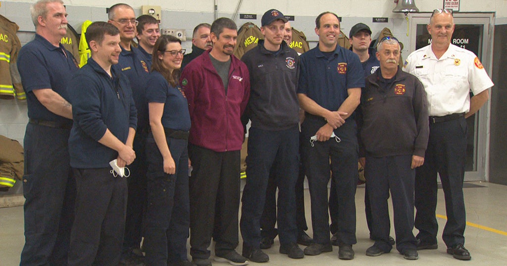 Merrimac Firefighters Honored For Saving Man Trapped By Guardrail After ...