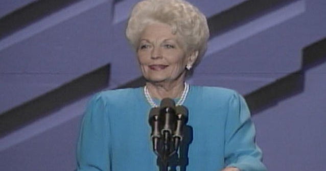 1988: Ann Richards delivers keynote speech at the DNC - CBS News
