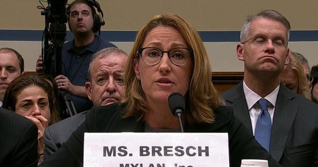 Mylan CEO faces backlash over EpiPen prices - CBS News