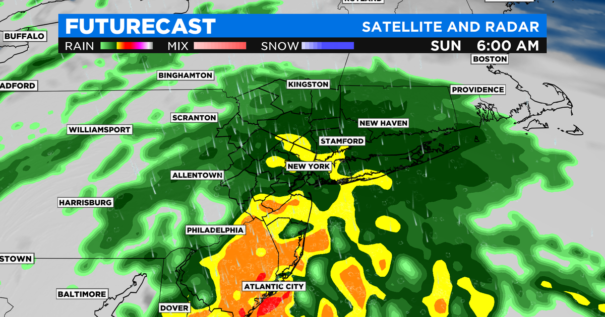 CBS2 Weather Headlines: Sunny Saturday With Temps Reaching 70; Soggy ...
