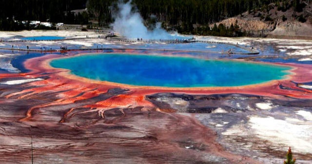 Man dissolved in Yellowstone hot spring - CBS News