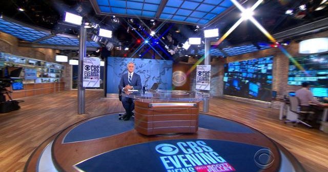 "Evening News" moves to a new studio - CBS News