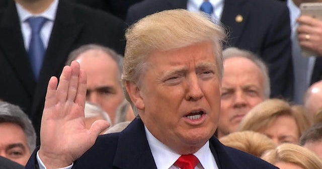 Highlights from President Donald Trump's inauguration - CBS News