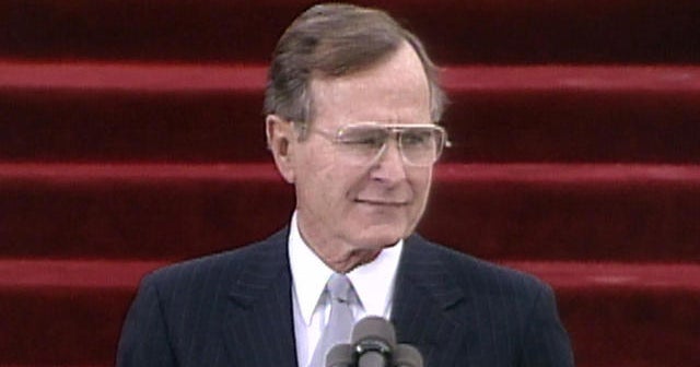 George H.W. Bush inaugural address: Jan. 20, 1989 - CBS News