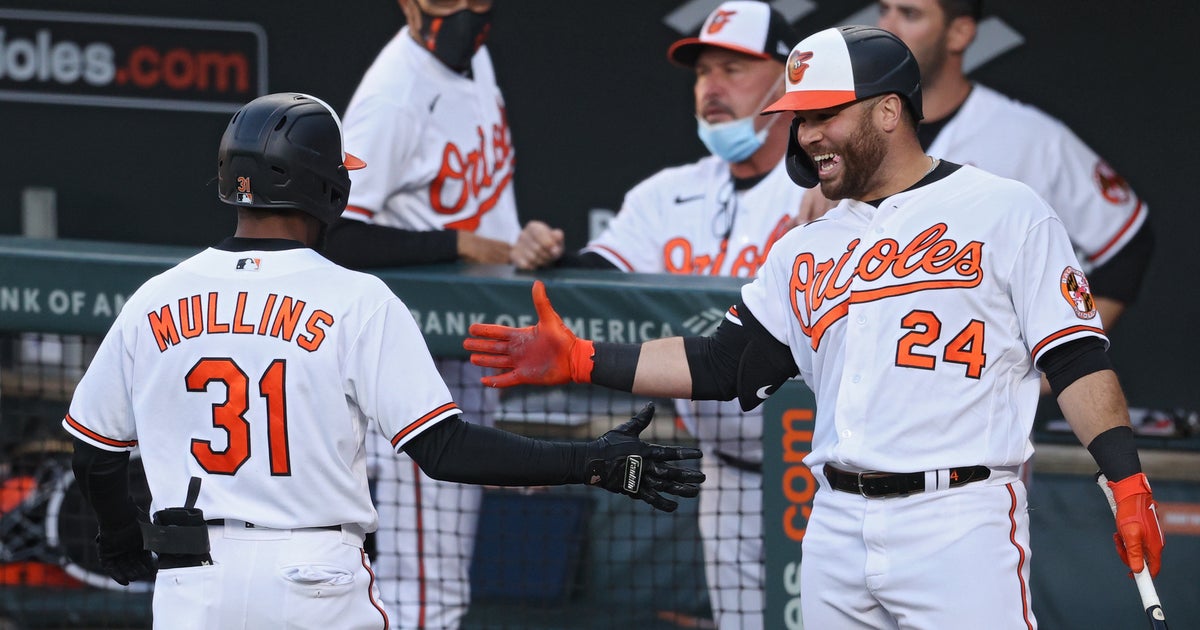 Mullins Hits 2 HRs, Leading Harvey, Orioles Over Yankees 4-2 - CBS ...