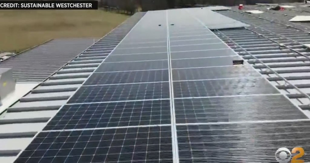 Northern Suburbs Throwing The Switch On Solar Energy Initiatives - CBS New York
