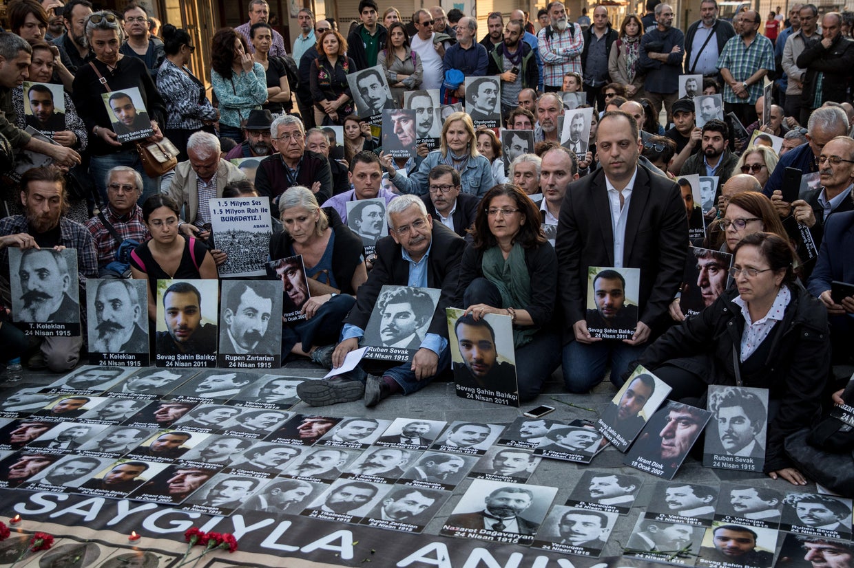 What Biden's genocide remark means to Turkey, and to Armenians - CBS News