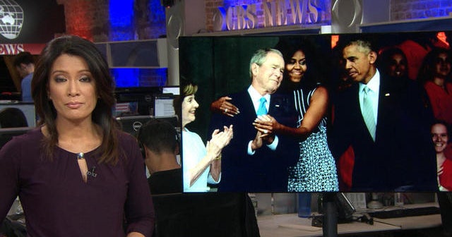 George W. Bush & Michelle Obama: An unlikely friendship - CBS News