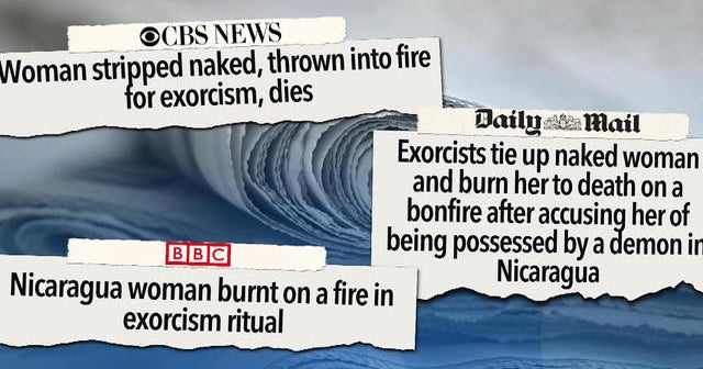 Woman burned to death in exorcism ritual - CBS News