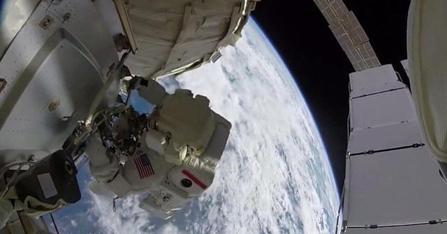 NASA releases head cam video - CBS News