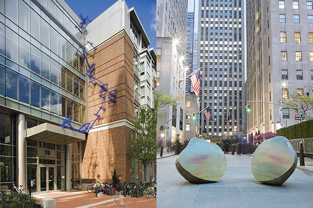 A new airport art installation takes off - CBS News