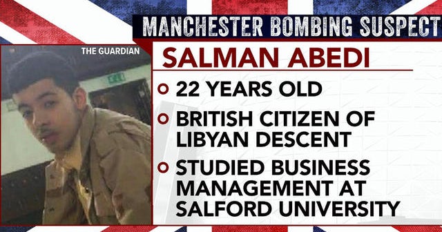 What we know about the Manchester bombing suspect - CBS News