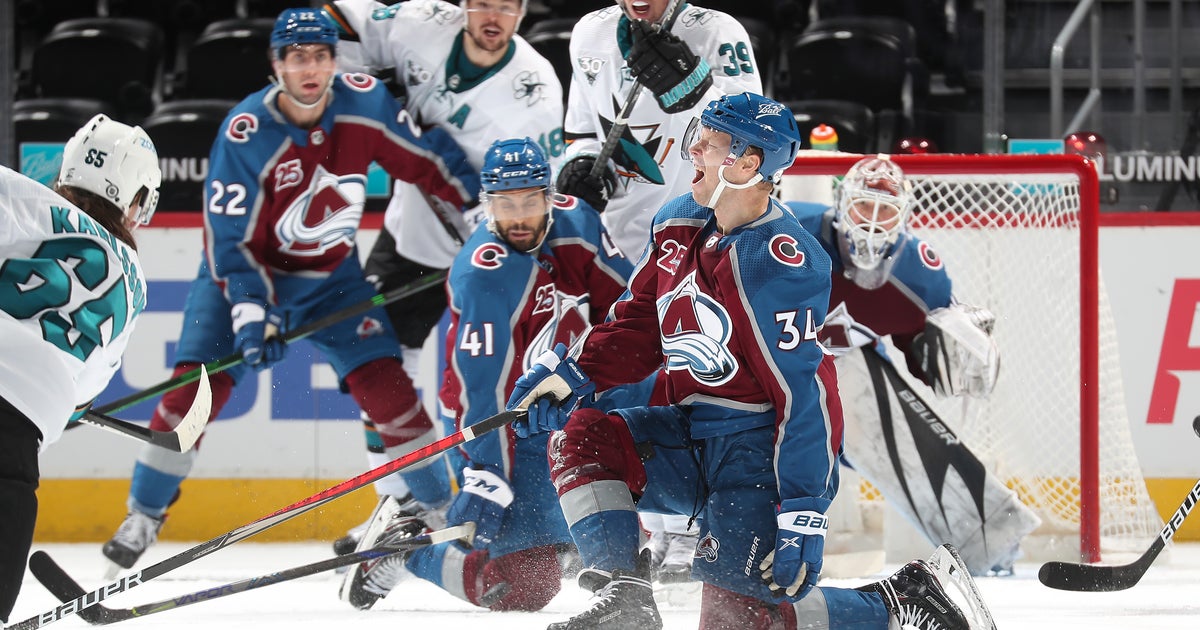 Avs Pull Off 4-3 Win Over Sharks With Scores From MacKinnon & Rantanen ...