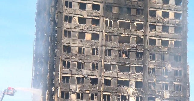 Death toll grows in London high-rise fire - CBS News